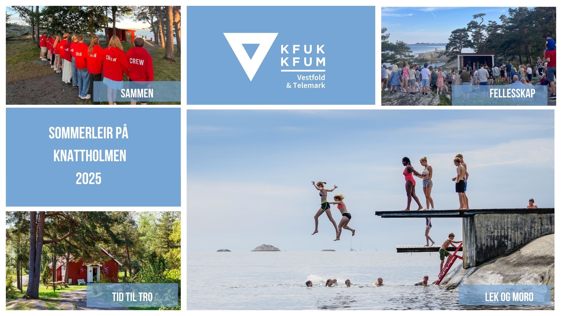 KFUK-KFUM Norge - Sommerleirer på Knattholmen